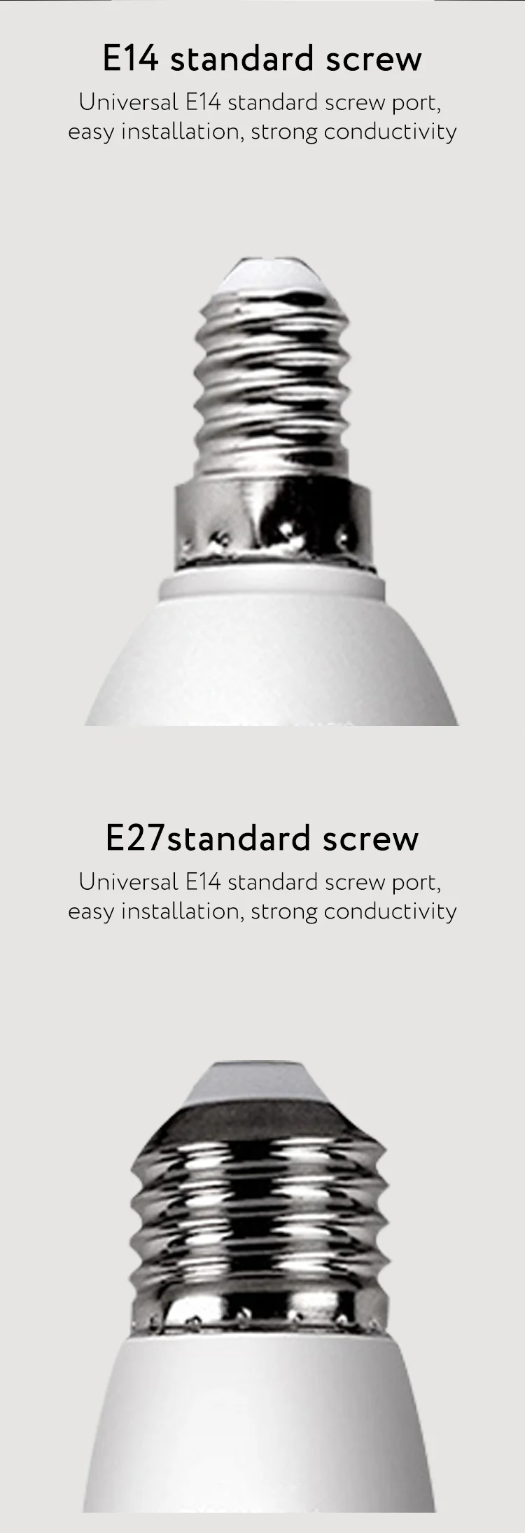 Akko Star Most Popular 5w C37 E27/e14 Led Bulb 3000k And 6500k Light ...