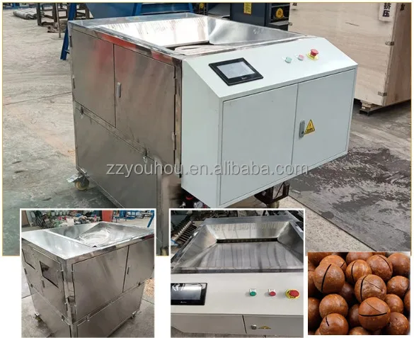 Efficient Macadamia Nut Opening Machine - 315kg/h Capacity