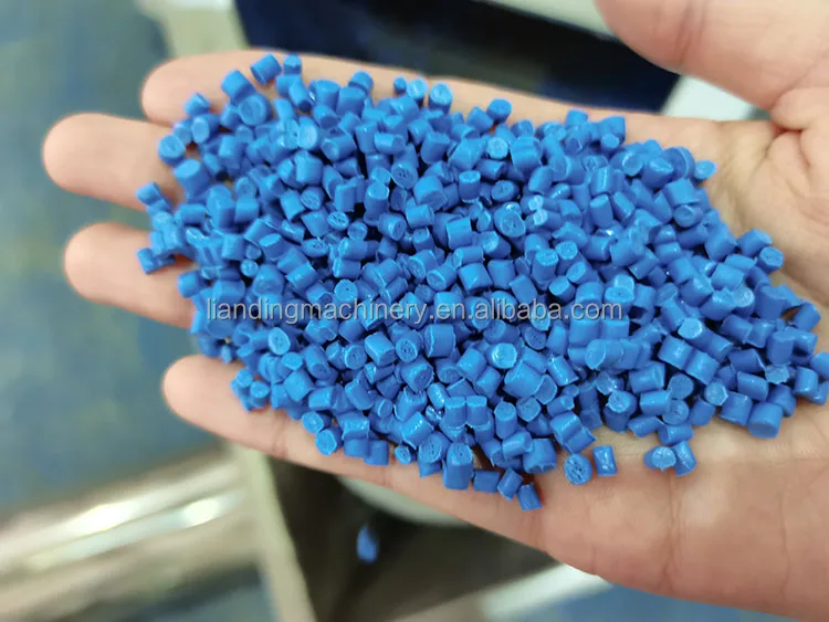 Recycled Pp Pe Plastic Pelletizing Recycling Ldpe Hdpe Film Hard ...