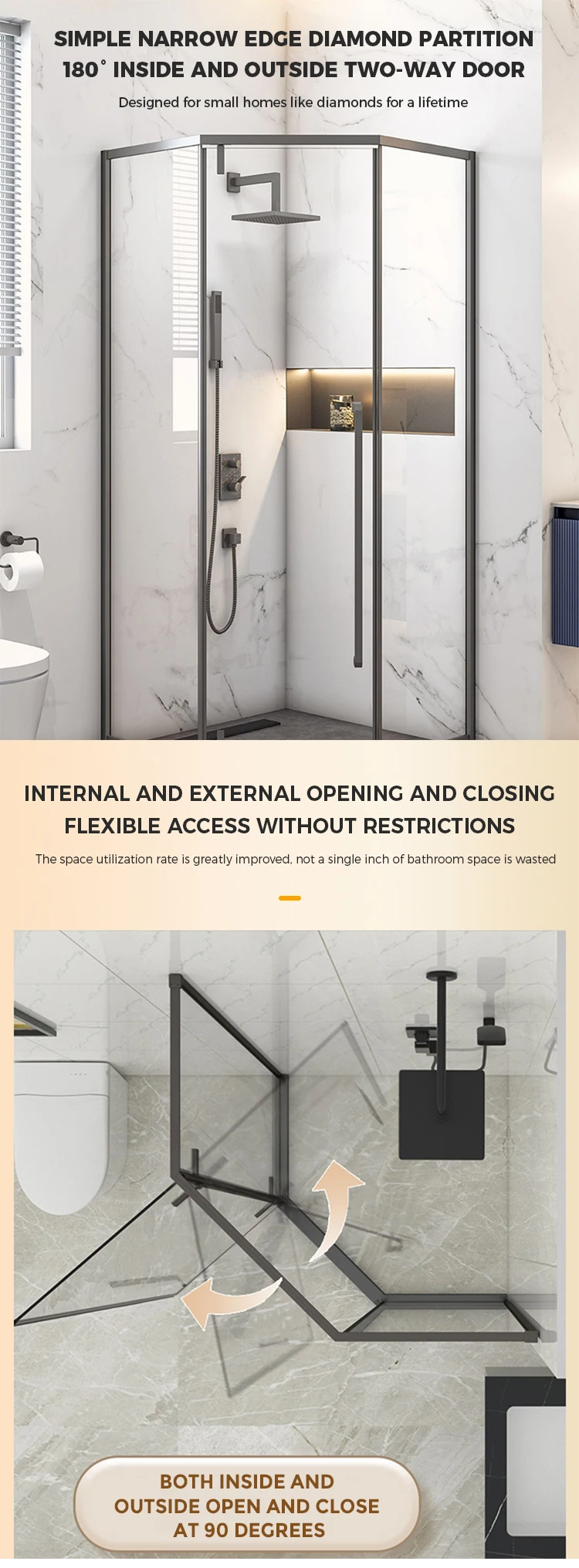 Steam Sauna Room Personal Shower Sauna Combo Massage Steam Shower Room ...