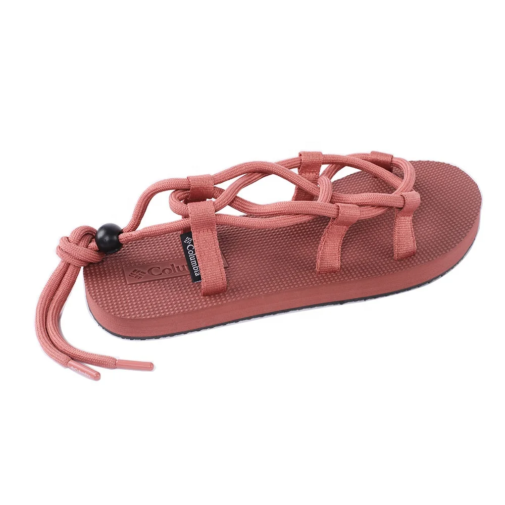 Fashion Trend Lace-up Beach Braided Men Sandals Outdoor Hemp Rope Man ...