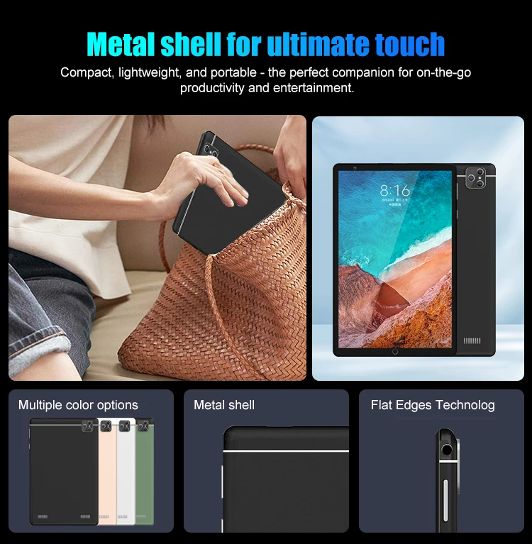 8 Inch VTEX Tablet - Ultra Thin Business PC with Android