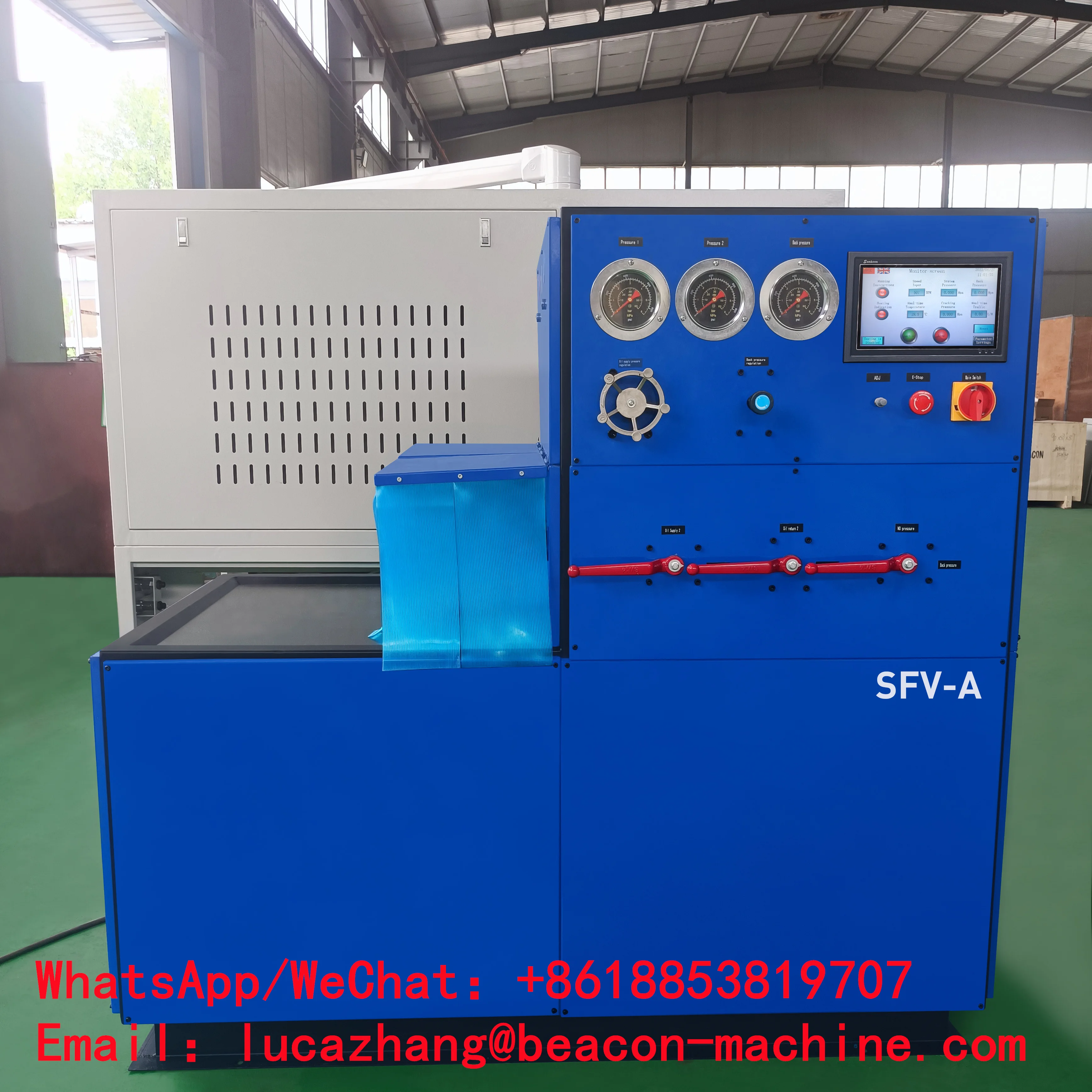 Sfv-a Safety Relief Valve Test Bench Computer Control Safety Valve ...