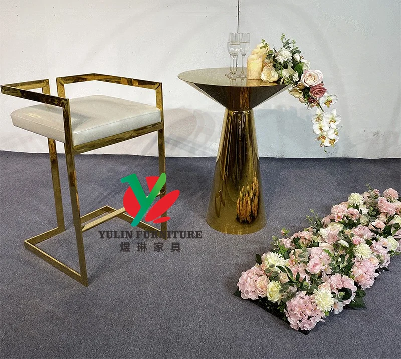 Rental Party Event Round Wedding Gold Cake Table - Buy Cake Table gold ...