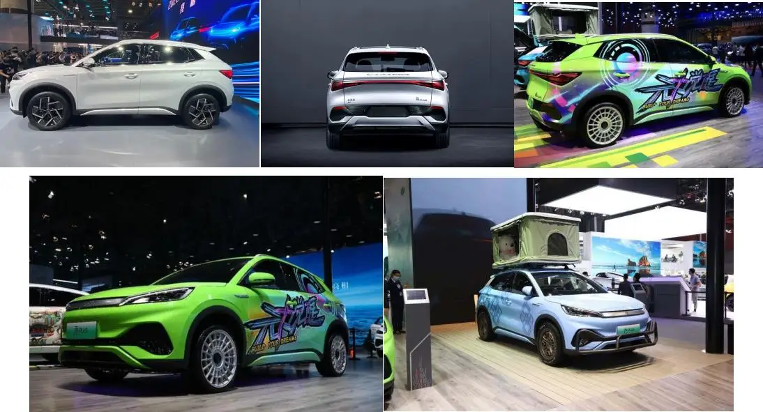 Made In China Byd Electric Cars Byd Yuan Plus Ev New Energy Vehicles ...
