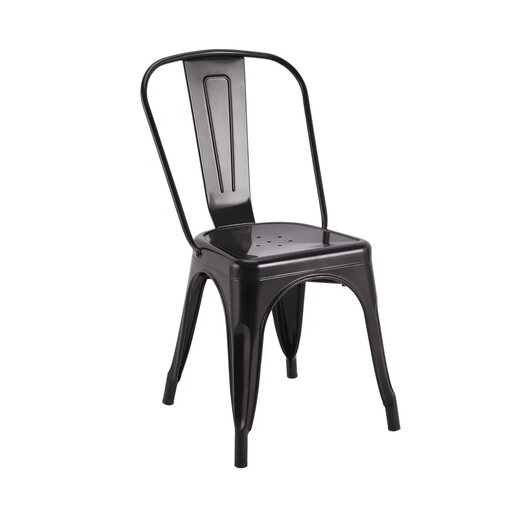 Industrial Restaurant Furniture Stackable Dining Chairs Restaurant ...