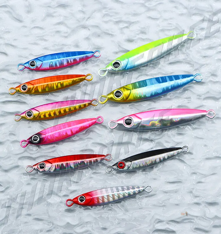 Thorforce New Design 11 Colors Fishing Lure Metal Slow Pitch Shore Jigging Lure - Buy Metal Jig ...