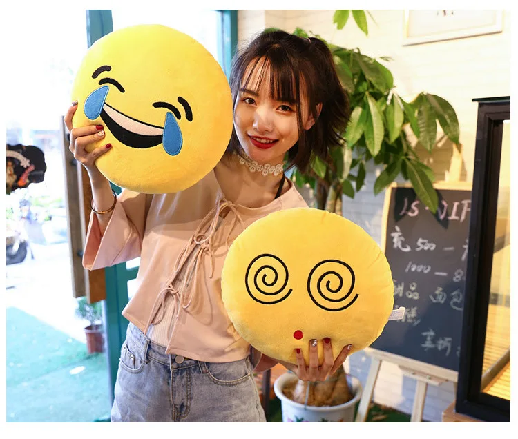 Allogogo Wholesale Pillow Emoticon Package Funny Expression Plush Toys ...