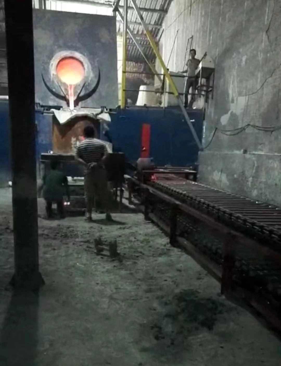 High Efficiency Aluminum/copper Ingot Production Line Smelting Furnace ...