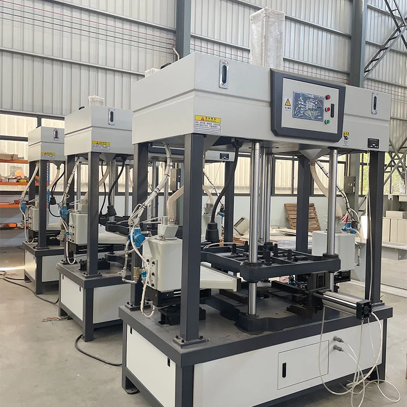 PLC System Double Mould Sand Core Shooter Machine Heat Shell Waterpump ...