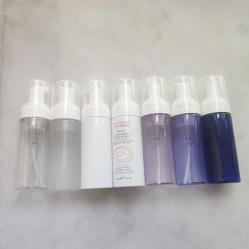 Luxury Cosmetic Foam Pump Bottle Mousse Bottle 100ml 150ml Cosmetic ...