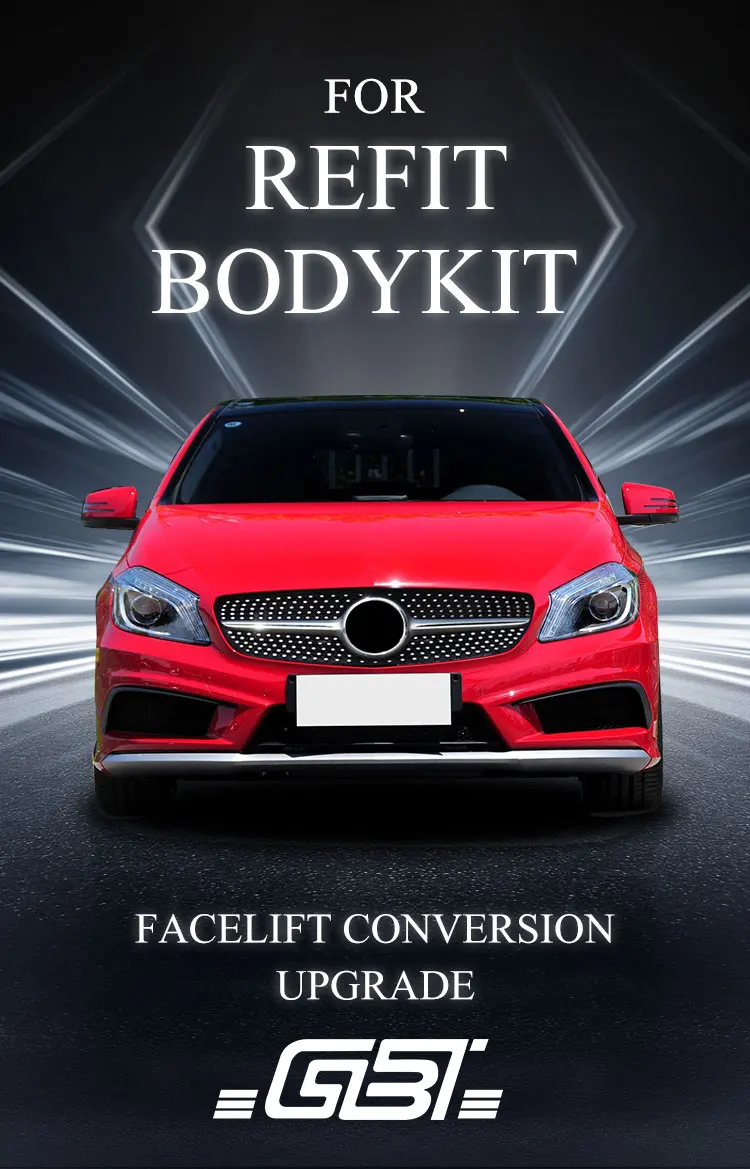 GBT Trend Mercedes Upgrade Body Kit for A Class W176