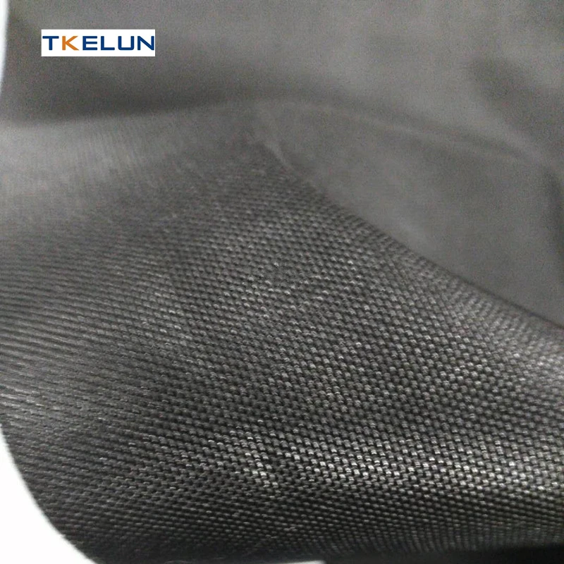 Black Woven Uhmwpe Fiber Cloth Stab Resistant Puncture Proof Fabric ...
