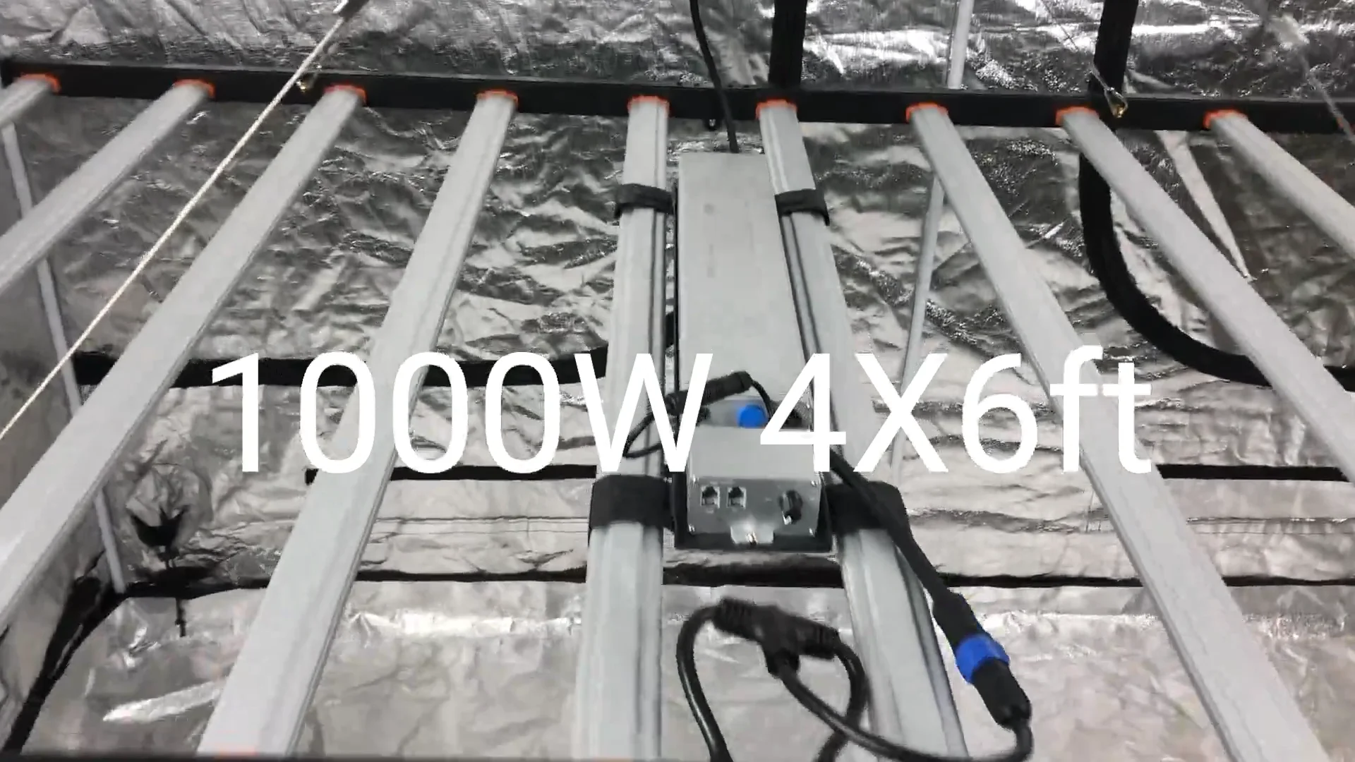 4x6ft Usa Strips Dimmable Full Spectrum Led Grow Light With 660nm Diy ...