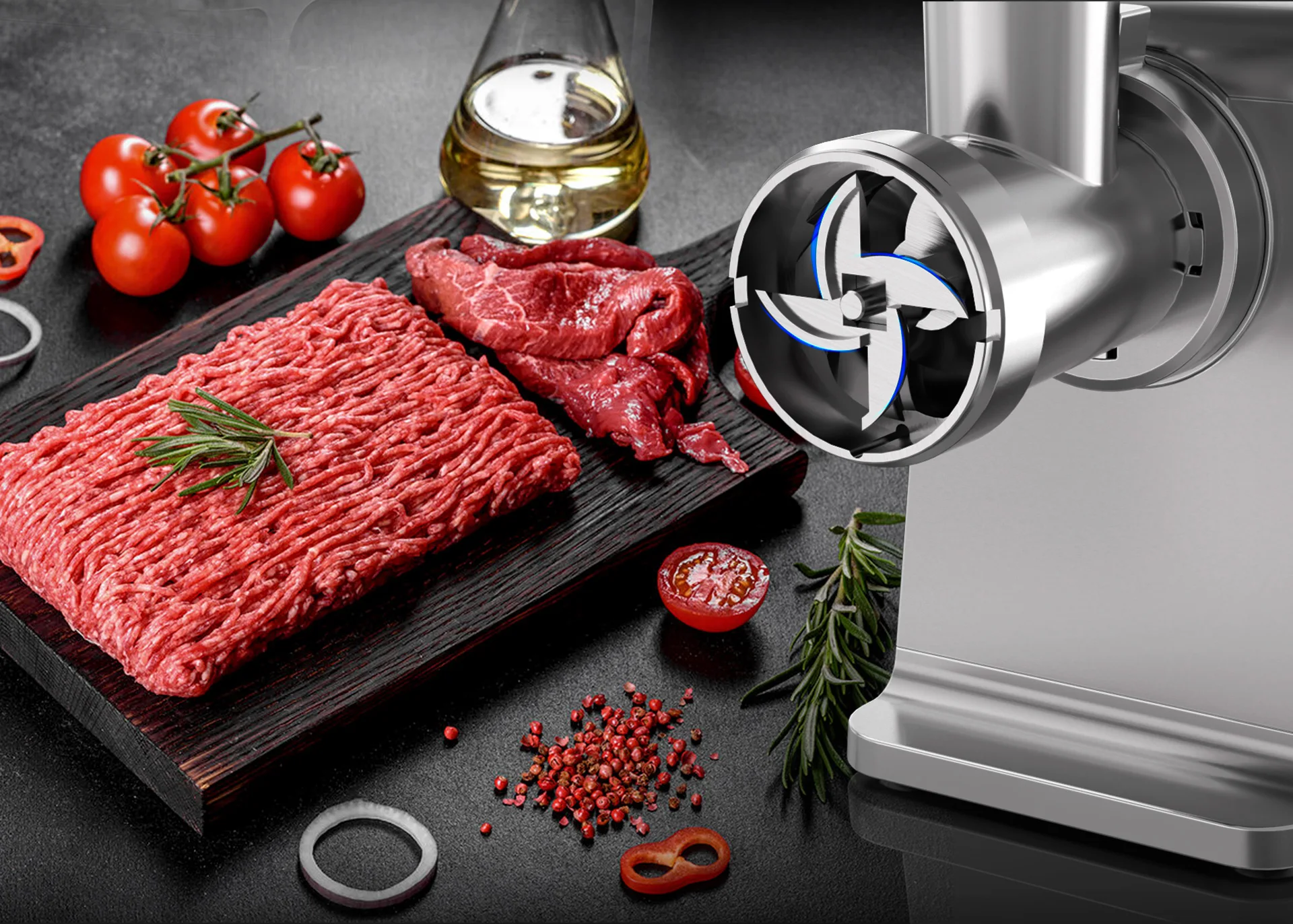 2000w Power Meat Grinders & Slicers - Efficient Kitchen Tools