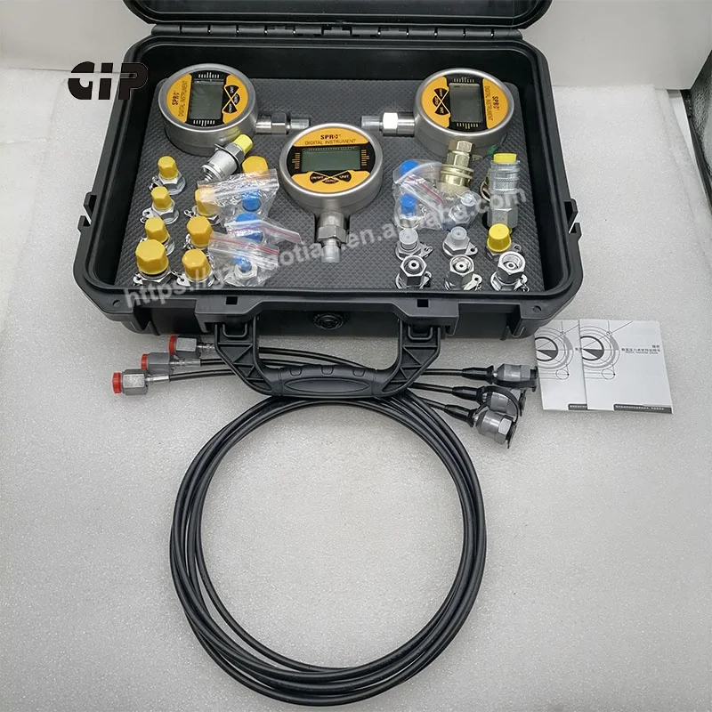 Universal Digital Pressure Gauge Set - Reliable Testing Tools