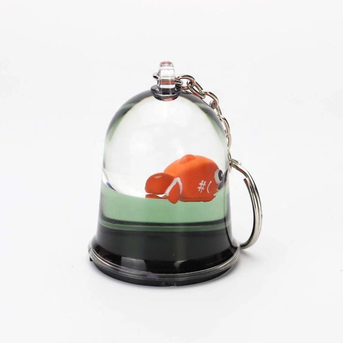 Alibaba.com: Aqua Liquid Oil Keychain Bell Shape Glitter Mini Snow ...
