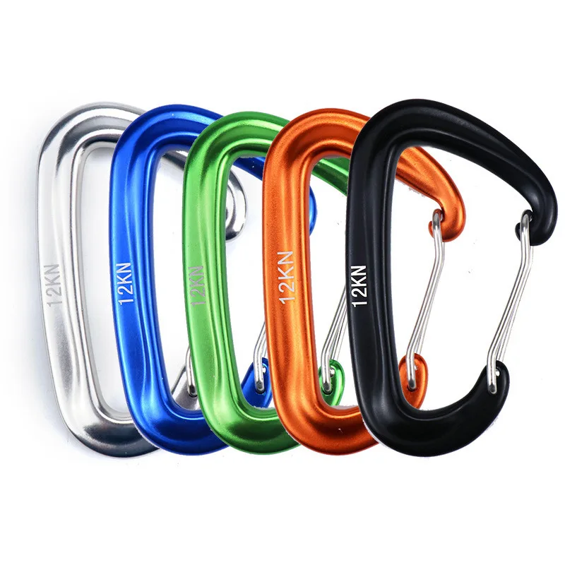 WEJUMP Plastic Professional Climbing Carabiner D Shape Mountaineering ...