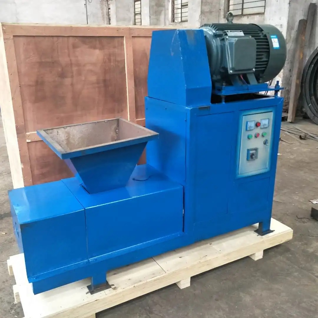 Wood Sawdust Olive Rice Husk Lump Straw Charcoal Briquette Making ...