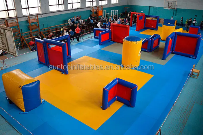 Gonflable Battle Inflatable Joust Poles Sports Arena Commercial Archery ...