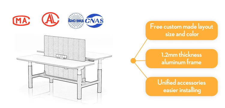 Modern Controller Standing Office Workstation Table Electric Lifting ...