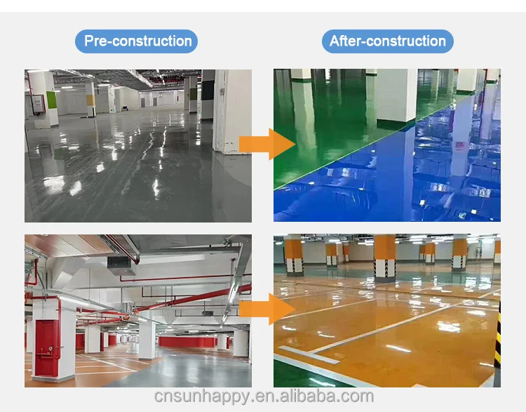 Waterproofing Coating Epoxy Resin Floor Coating Self Leveling Epoxy ...