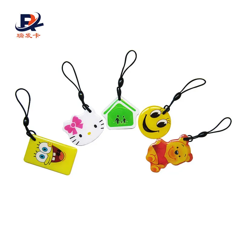 Contactless Uhf Rfid Tag With 125khz Epoxy Rfid Keychain - Buy Rfid Key ...