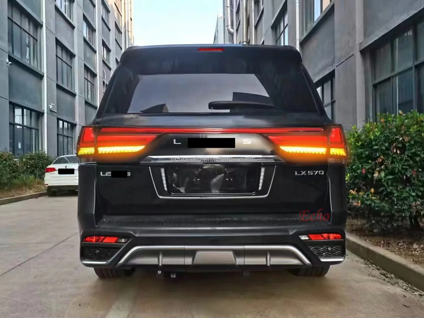 2024 LX600 Upgrade Body Kit for Lexus LX570 - Full Bumper