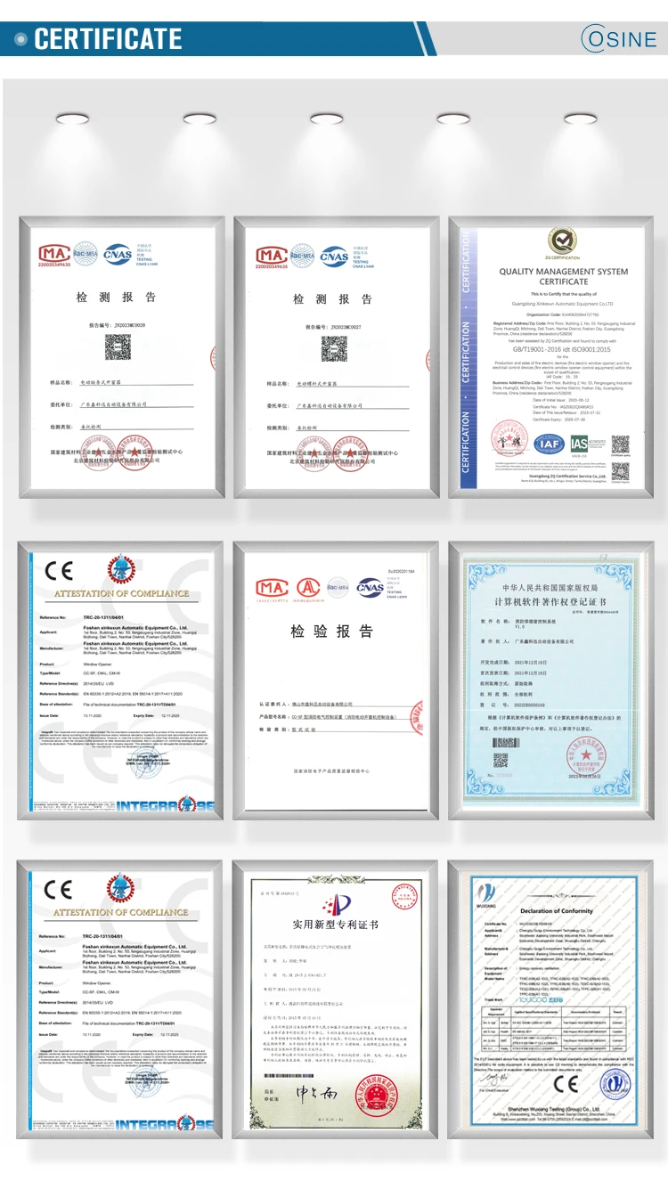 Sliding Window Linear Actuator 220v/24v High Speed Electric Window ...