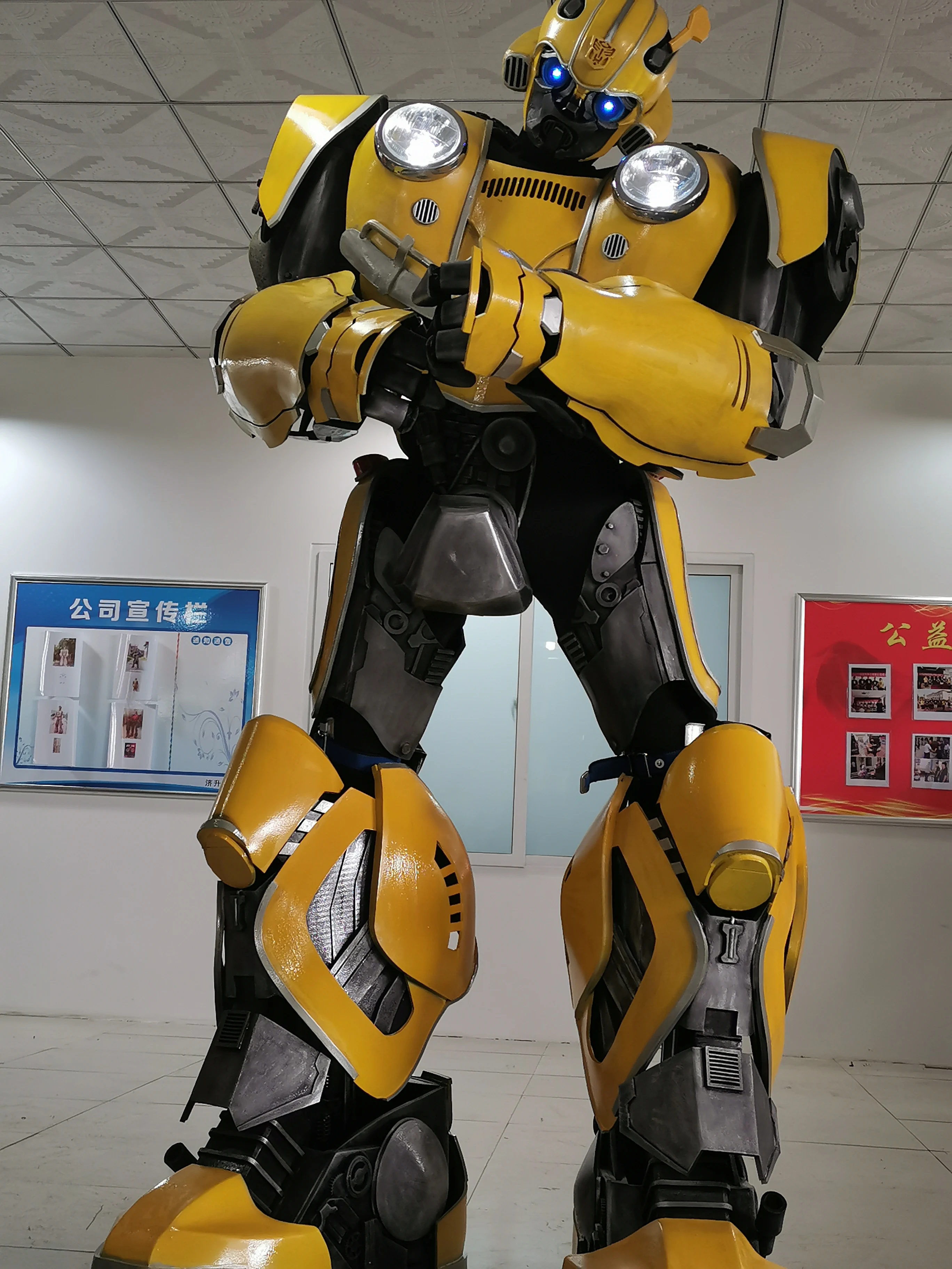 Giant Wearable Robot Mascot Costume 2.7m Tall Realistic Robot Costume ...