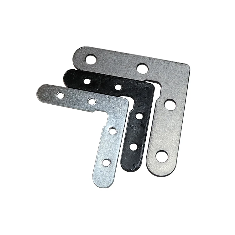Custom L Shaped Galvanized Metal Fabrication Stamping Parts Steel Angle ...