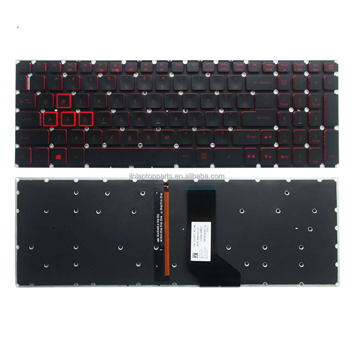 New Us Layout Backlitoem Keyboard For Acer Nitro 5 An515-51/52 An515 ...