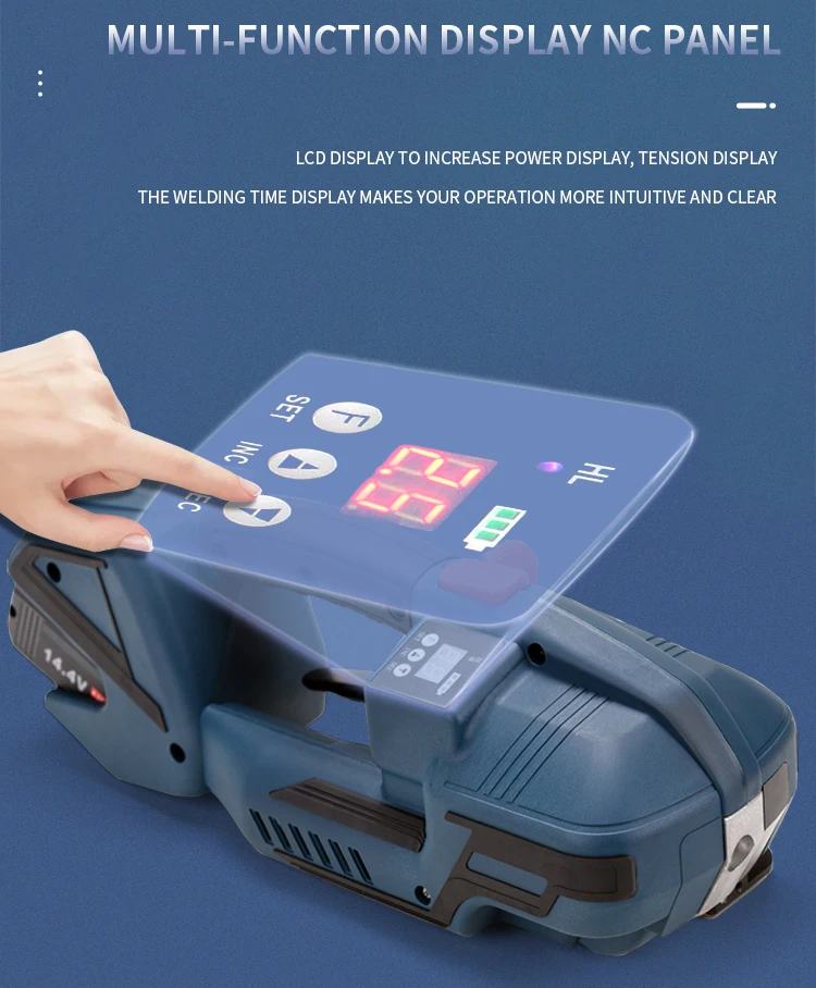 V2 Electric Strapping Machine for Cartons - Semi-Automatic, 13-16 mm ...
