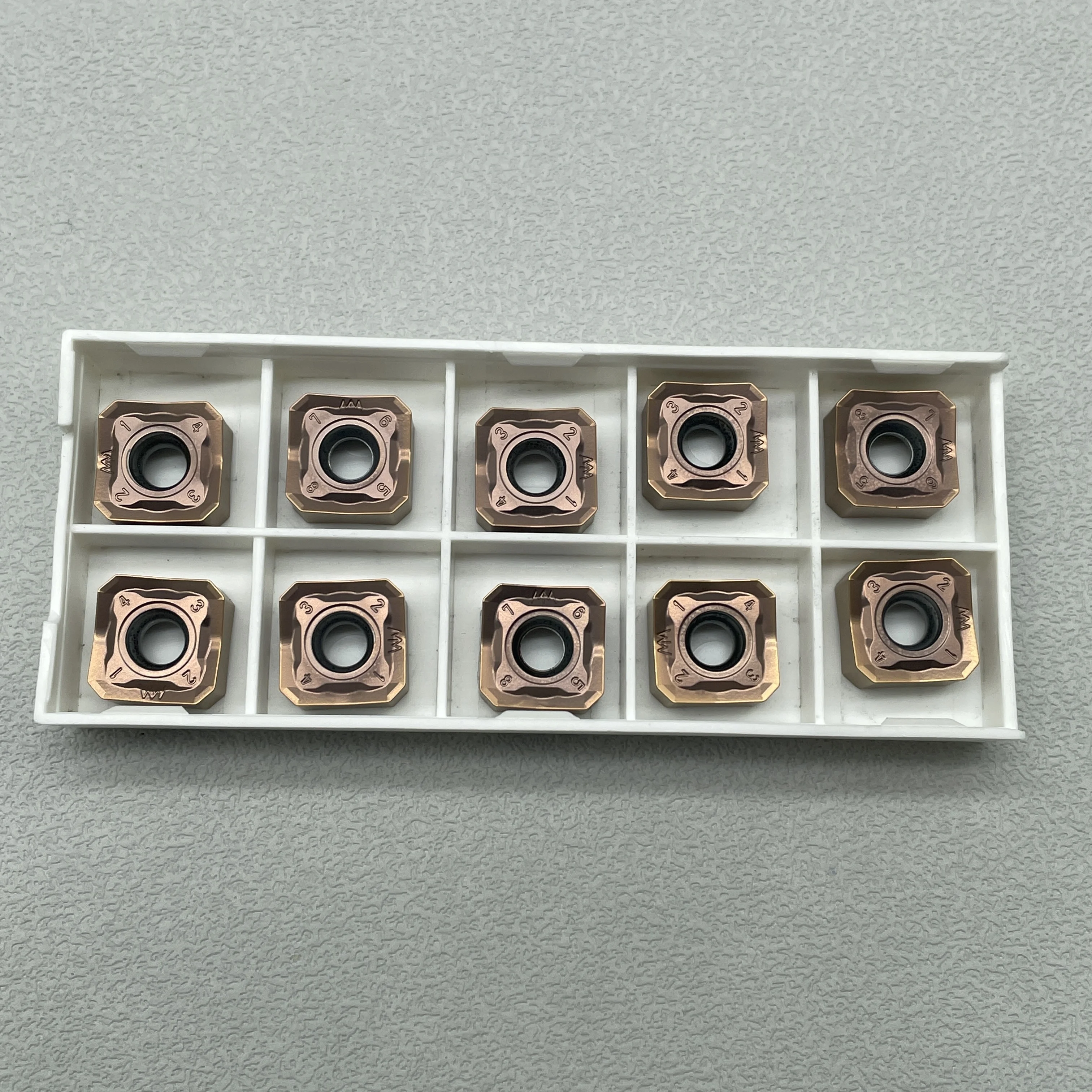 Milling Cutter Tungsten Carbide Inserts Snmx 1206ann-mm Ybc207 Hard ...