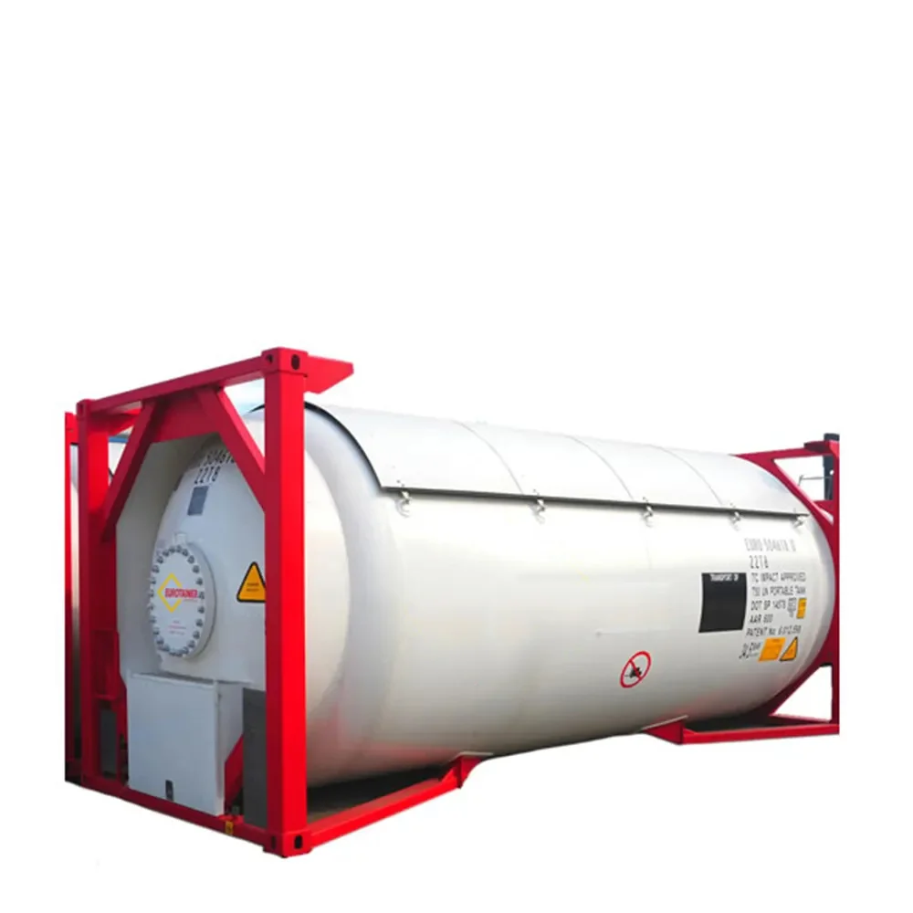 20ft Cryogenic Iso Tank Container Iso Tank T75 Transport Tcs Container ...