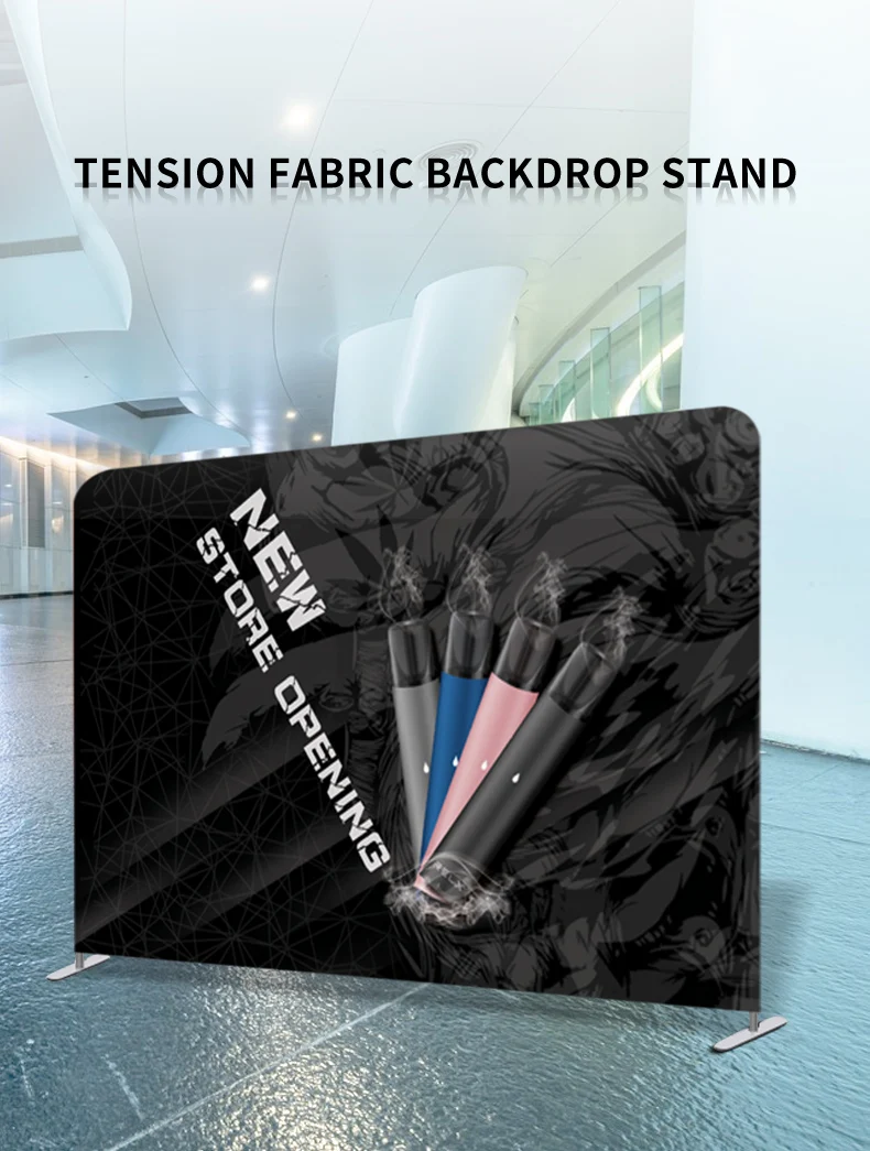 8 X 8 ft Aluminum Backdrop Display Stand for Advertising Exhibition ...