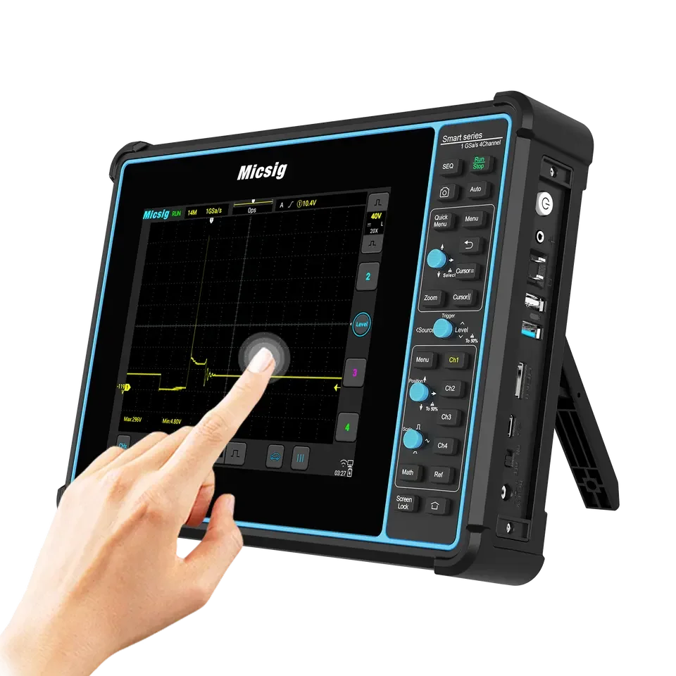 LR AUTO Handheld Portable Oscilloscope 100mhz Micsig SATO1004 for Cars