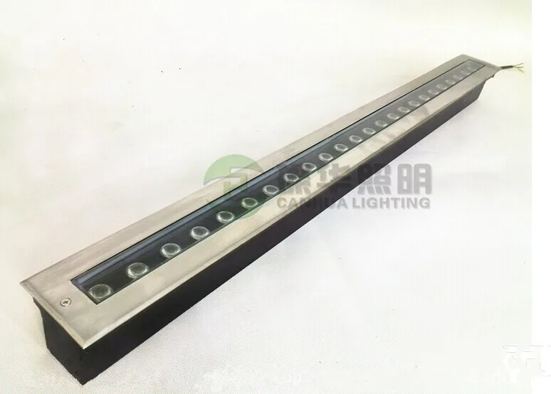 Aluminum IP65 500mm Recessed Ground Park Projector RGB RGBW DMX DC24V ...