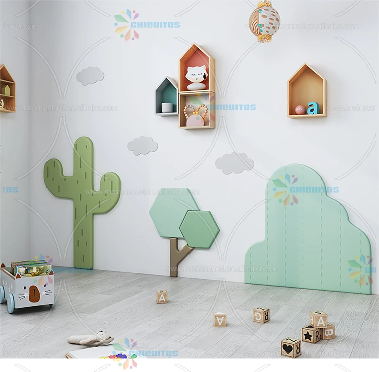Chiquitos Kids Soft Modular Wall Enclosure Anti-collision Sticker Self ...
