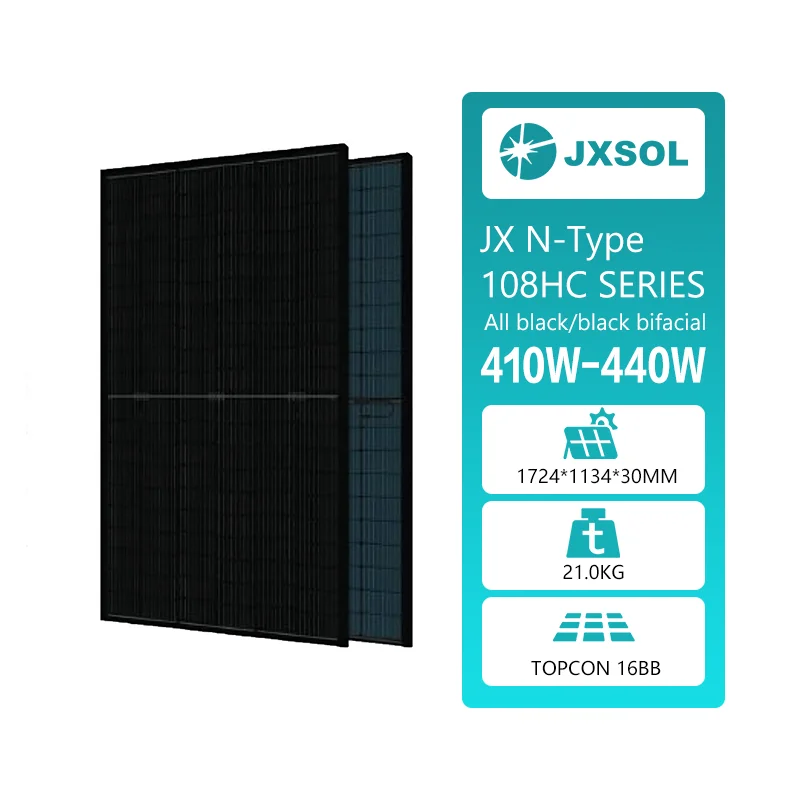 N-type Solar Panel Monocrystalline Photovoltaic Panels Topcon 410w 420w ...
