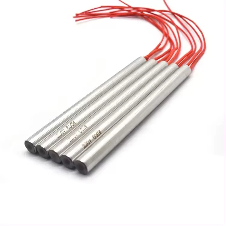 304 316 Tube 220v 500w Industrial Electric Cartridge Heater For Plastic ...