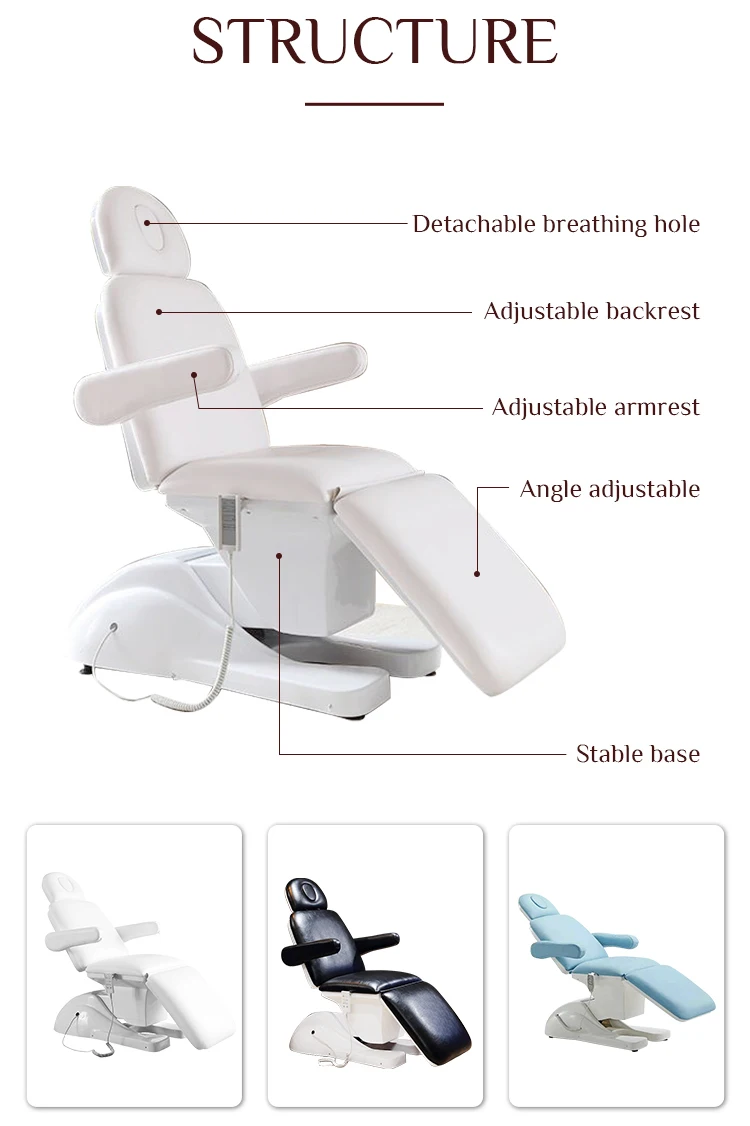 Luxury Cosmetic Electric Beauty Salon Chairs - Spa Treatments