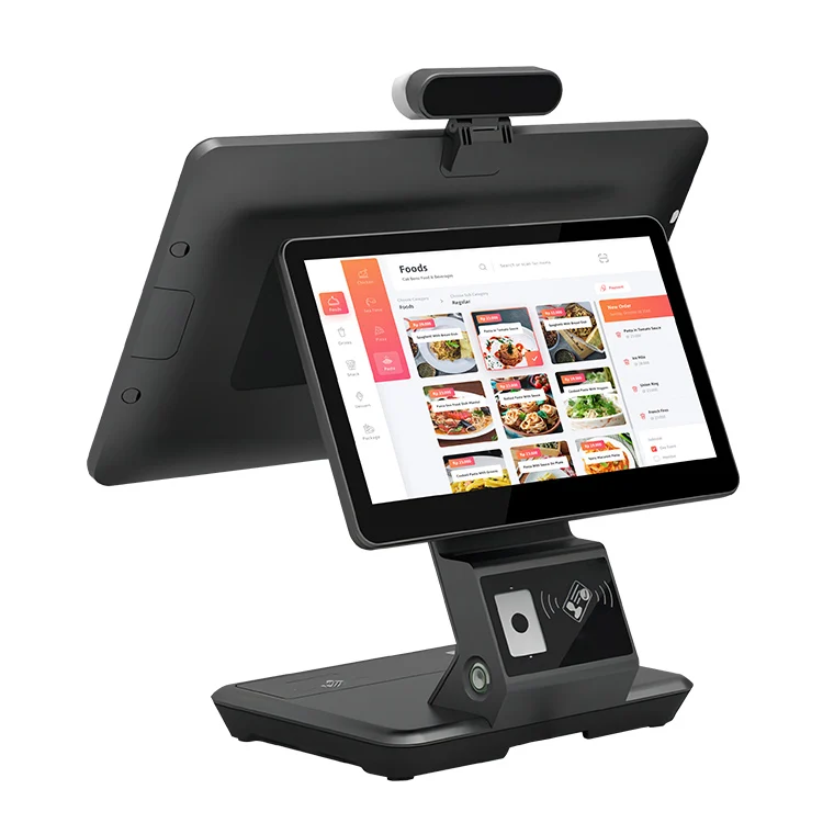 Wholesale Pos System Dual Screen Android 11 Manufacturer Nfc Desktop Touch Screen All in One Pos ...