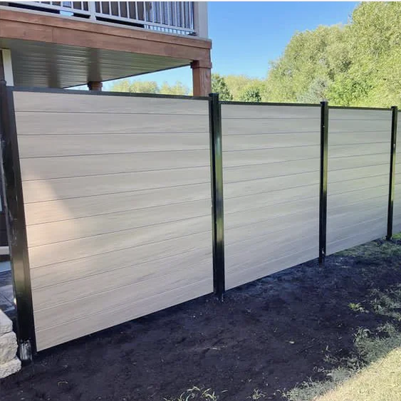 Outdoor Laminate Garden Buildings Wood Plastic Composite Fencing Panels ...