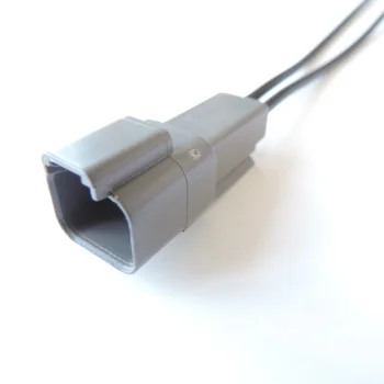 2 Way Connector Dt04-2p Assembly Wire With W2p Wedgelock And 12" 16awg ...