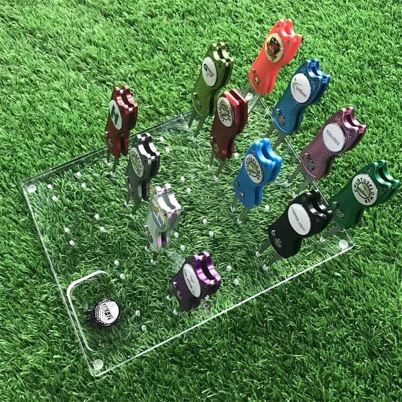Acrylic Transparent Plate Plexiglass Display Plate Golf Divot Repair ...