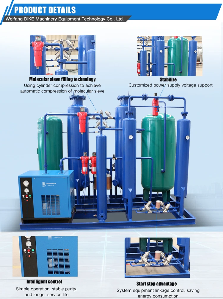 Industries / Aquaculture Plant Molecular Sieve Oxygen Generator ...