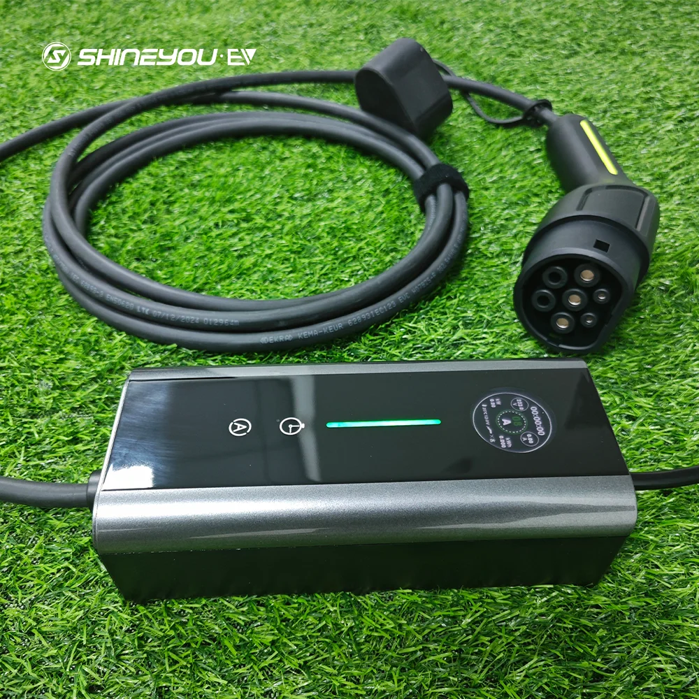 16A 32A 3 Phase 22kw EV Charging IP67 Outdoor Evse Home Fast