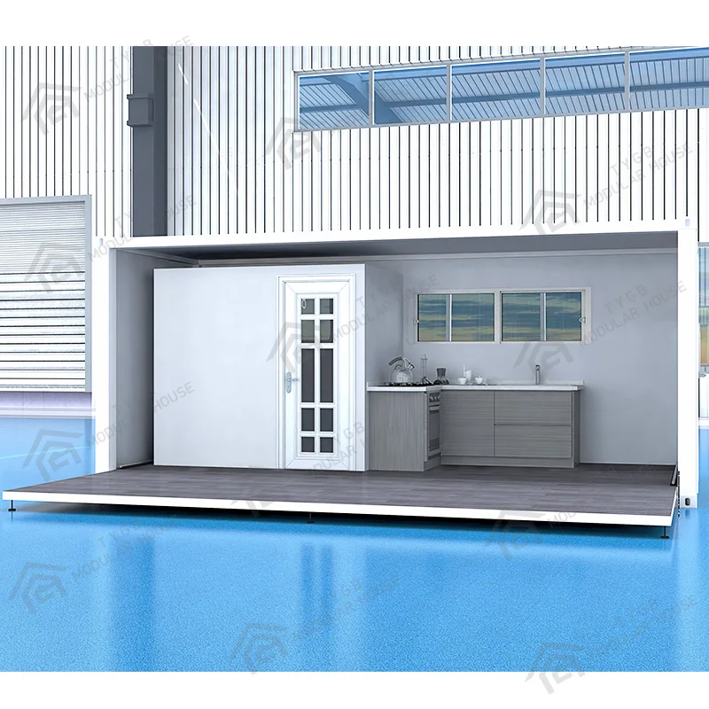 20ft 40ft Slide Out Push Pull Fold Out House Pre Build Mobile Pod ...