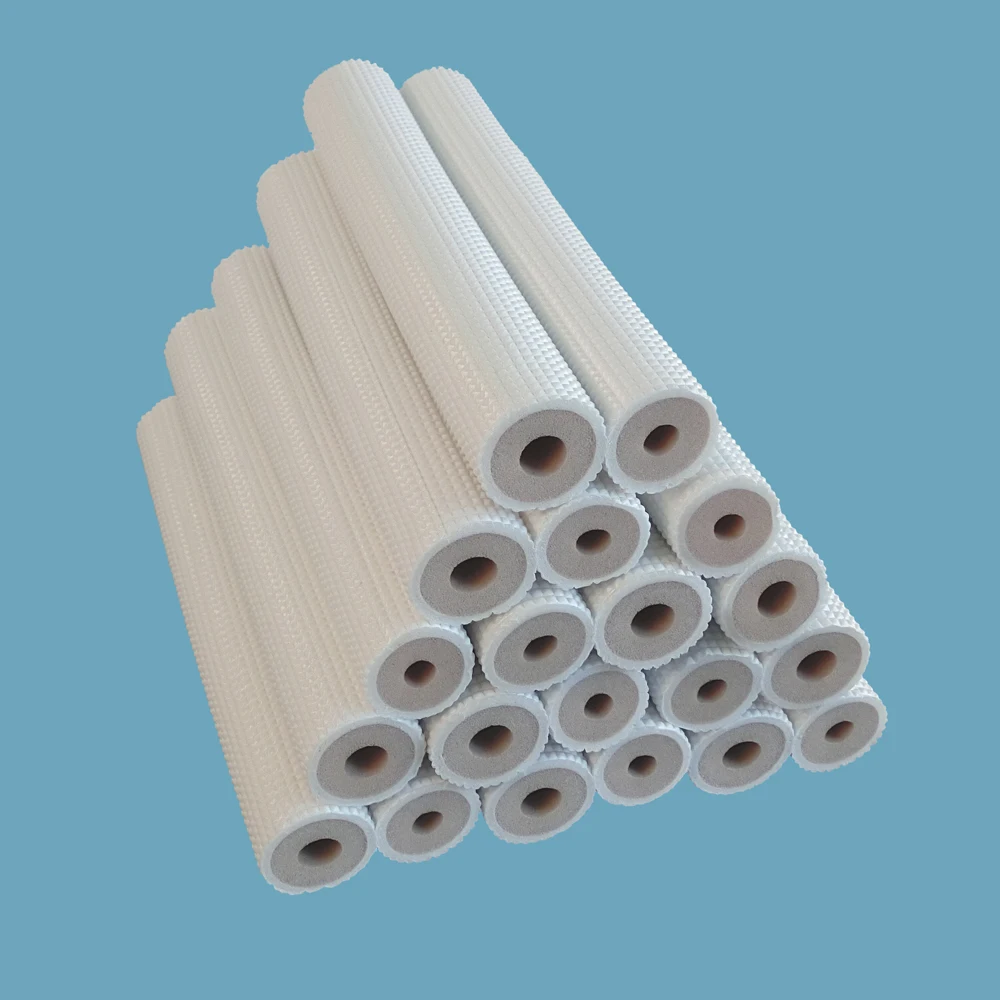 White Polyethylene Pipe Insulation for HVAC Efficiency